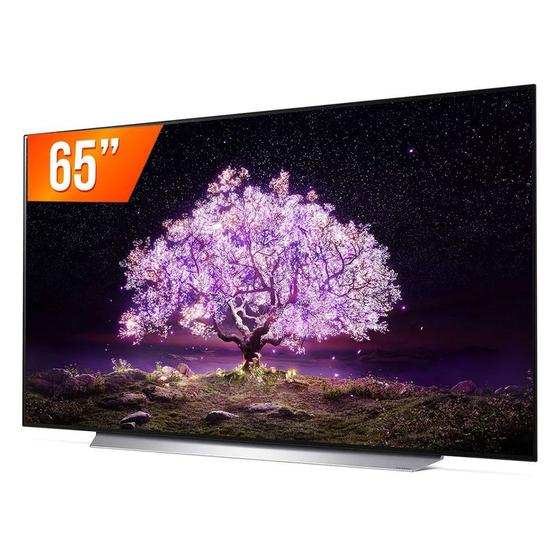Smart TV LED 65" Ultra HD 4K LG OLED65C1 ThinQ AI 4 HDMI 3 USB ...