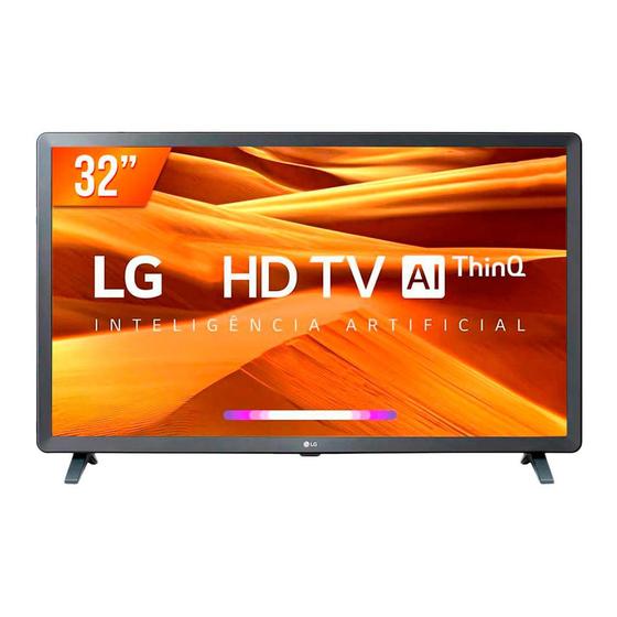 Smart TV LED LG 32 Polegadas 32LM621C HDMI USB Bluetooth Wi-Fi ThinQ AI ...