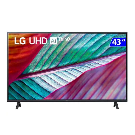 Smart TV LG 43 Polegadas LED 4K UHD Wi-Fi webOS 23 AI ThinQ 43UR781C0SA.BWZ - TV 4K Ultra HD ...