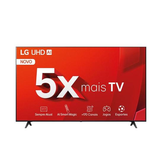 Smart TV LG 50 Polegadas 4K AI Alexa 50UT8050PSA - TV 4K Ultra HD ...