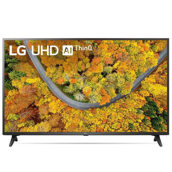 Smart TV LG 50 polegadas 4K UHD 50UP7550PSFC webOS ThinQ AI Comando por ...