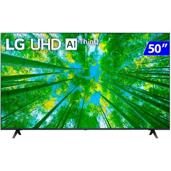 Smart TV LG 50 Polegadas LED 4K UHD Wi-Fi webOS 22 Comando de voz 50UQ7950PSB - TV 4K Ultra HD ...