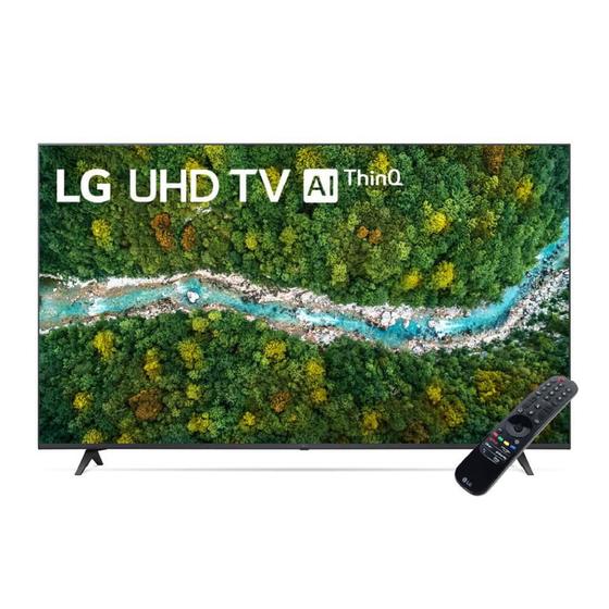 Smart TV LG 55 Polegadas LED 4K UHD 50UR871C com ThinQ AI e Google ...