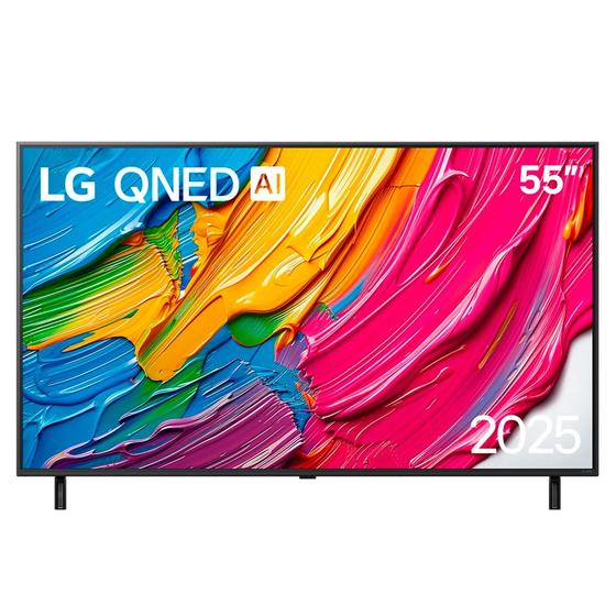 Smart Tv LG 55" QNED 4K Ultra HD WebOS 25 AI Magic Alexa Bivolt - TV 4K ...