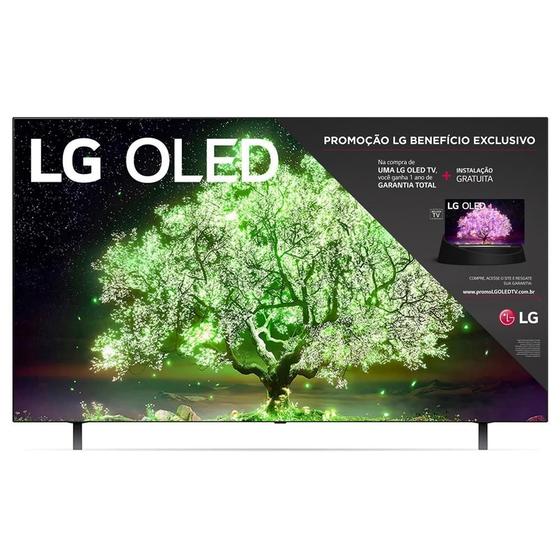 Smart TV LG 65 Polegadas OLED 4K, 3 HDMI, 2 USB, Wi-Fi, Bluetooth ...