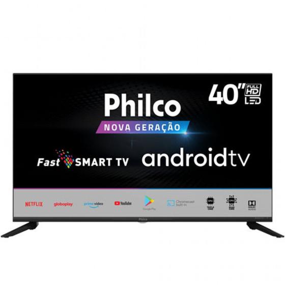 Smart Tv Philco 40 Polegadas Full HD Android PTV40G71AGBL - Smart TV ...