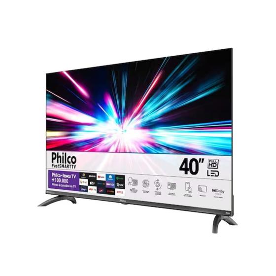 Smart TV Philco 40 Polegadas LED Roku PTV40M9GR2CGB - Smart TV ...