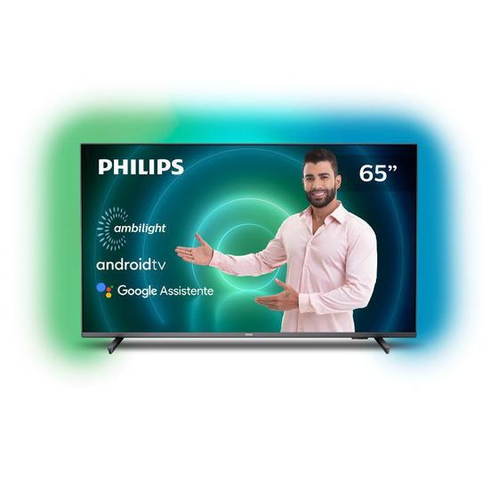 Smart TV Philips 65 Ambilight 4K UHD LED 65PUG7906/78 Dolby Atmos - Smart TV - Magazine Luiza
