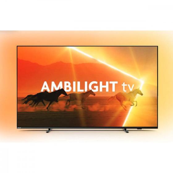 Smart TV Philips Ambilight 55 4K MiniLed Google TV Comando de Voz ...