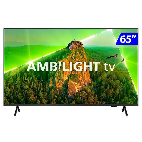 Smart TV Philips LED 65 Polegadas 4K Wi-Fi HDR UHD Ambilight 65PUG7908 ...