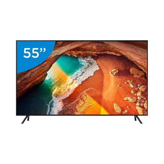 Smart TV QLED 55 Polegadas Samsung 55Q60 Ultra HD 4K com conversor ...