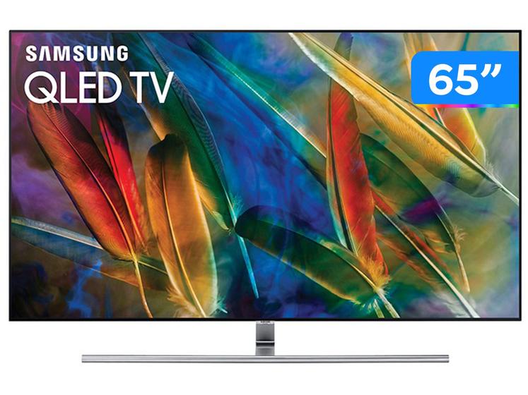 Smart TV QLED 65” Samsung 4K/Ultra HD 65Q7FAM - Conversor Digital Wi-Fi ...