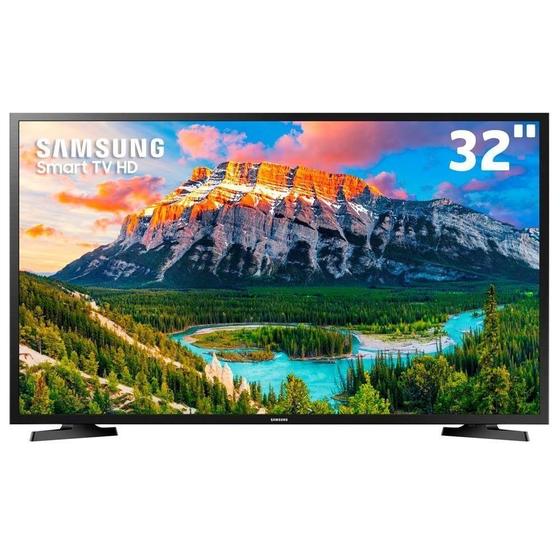 Smart Tv Samsung 32 Polegadas Hd Hdr Tizen Un32t4300agxzd Preto Bivolt ...