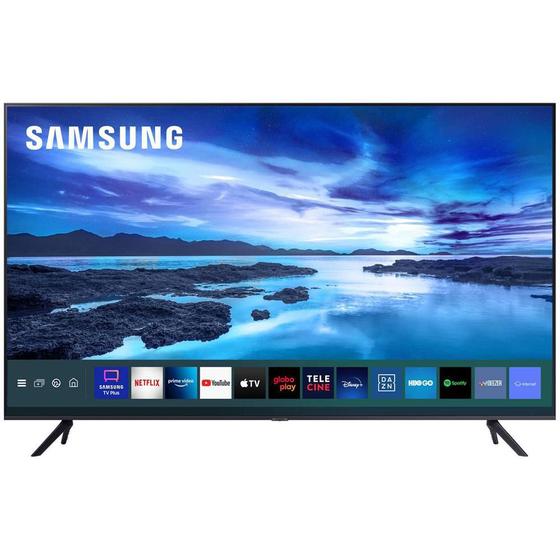 Smart Tv Samsung 55AU7700 55 Crystal 4K Wi-Fi Bluetooth HDR Alexa Built ...