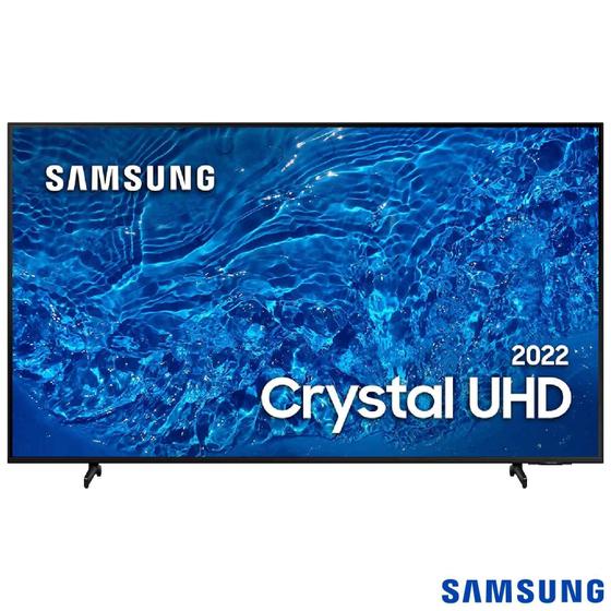 Smart TV Samsung Crystal UHD 4K 75" Polegadas 75BU8000 com Tela sem ...