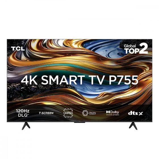 Smart TV TCL 55 Classic Ultra HD 4K Dolby Vision Wi-Fi Bluetooth USB ...