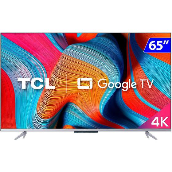 Smart TV TCL LED 65 Polegadas 4K UHD WiFi Android Tv Google Comando de ...