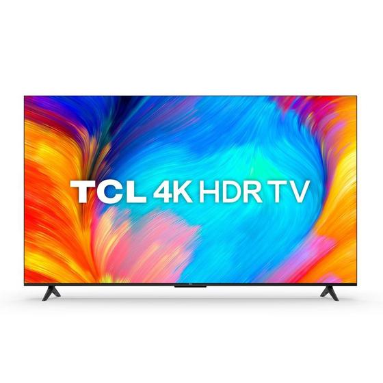 Smart TV TCL P635 65 Polegadas LED 4K UHD, HDMI e USB, Bluetooth, Wi-Fi, Android, Dolby Áudio ...
