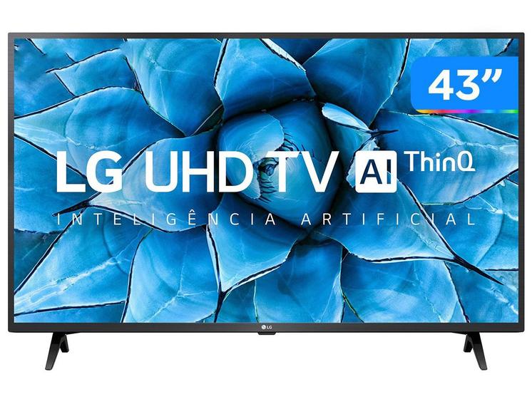 Smart TV UHD 4K LED IPS 43” LG 43UN7300PSC Wi-Fi - Bluetooth ...