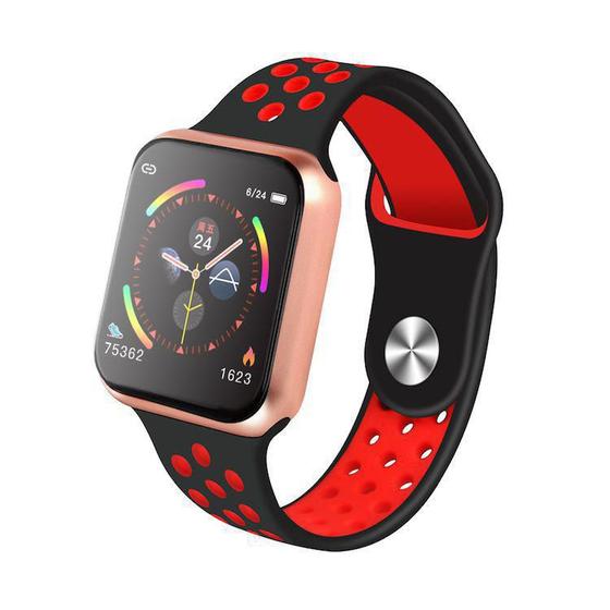 Smart Watch F8 Touch Notificações Frequencia Cardiaca Pressão Arterial ...