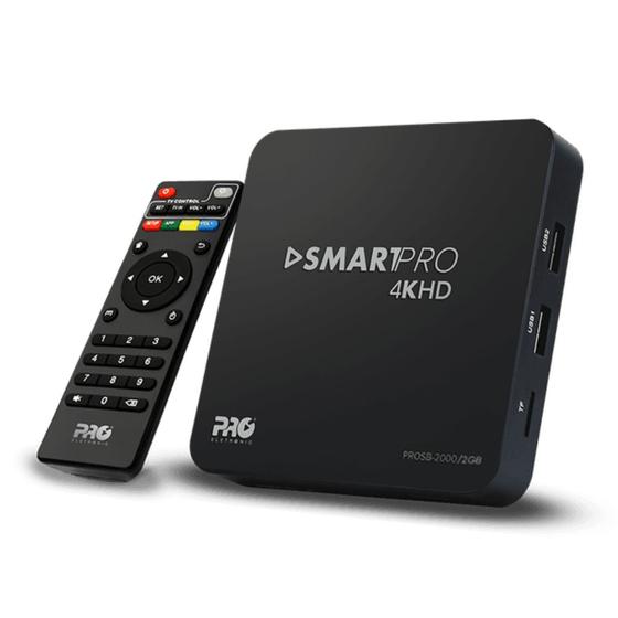 Smartbox Wifi 4k Android 10 Prosb-3000/2gb Proeletronic - Streaming ...