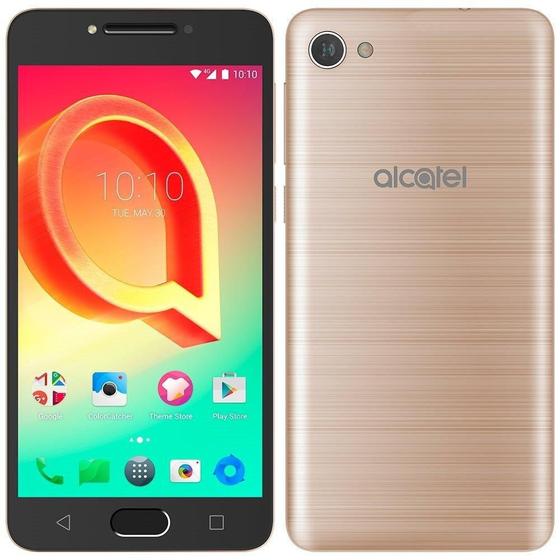 Smartphone Alcatel A5 Led Max, Dual Chip, Dourado, Tela 5.2", 4G+WiFi ...