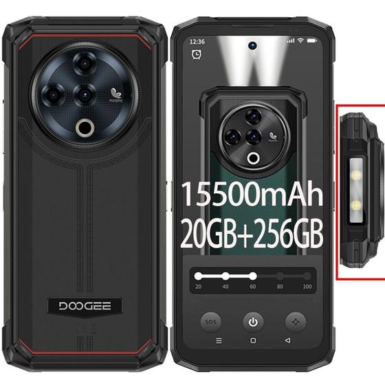 Smartphone Doogee Fire 6 Power 20gb Ram 256gb Bateria 15500mAh Camera ...