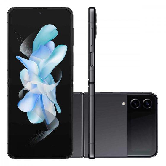 Smartphone Galaxy Z Flip4 256GB 5G Tela Dobrável 6,7 Polegadas Amoled ...