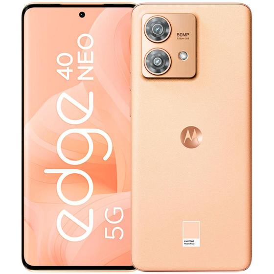 Smartphone Motorola Edge 40 Neo 5G Dual Sim 256 GB 8GB Ram Tela OLED 6. ...