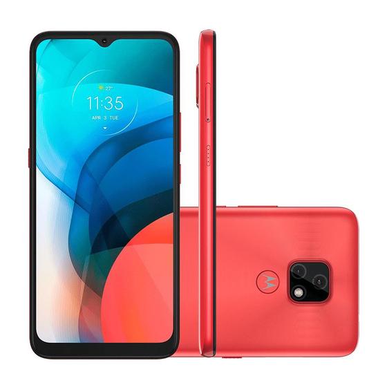 Smartphone Motorola Moto E7 6,5", 64GB, 4GB RAM, 4G, Android 10, Câmera ...