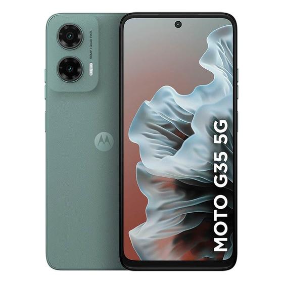 Smartphone Motorola Moto G35, XT2433-2, 5G, 256 GB, Cinza - Motorola - Magazine Luiza
