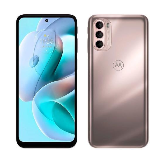 Smartphone Motorola Moto G41, Champagne, Tela 6.4",4G+Wi-Fi+NFC,Câm ...