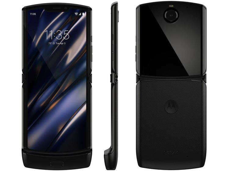 Smartphone Motorola Razr 128GB Black 4G - Snapdragon 710 6GB RAM 6,2 ...