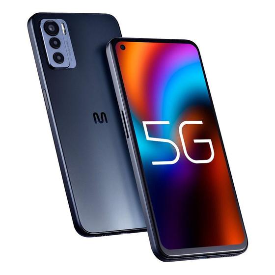 Smartphone Multi H 5G 256GB Full HD 8GB RAM Câmera Tripla 50MP Android ...