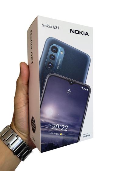 Smartphone Nokia G21 4GB 128GB Tela HD+ 6.5 Pol. Dual Chip 4GB RAM ...