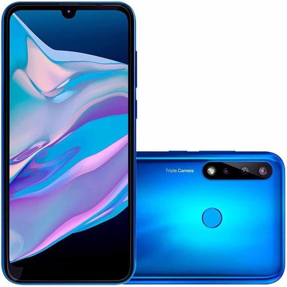 Smartphone Positivo Q20 128GB Tela 6.1'' Dual Chip 4GB RAM - Azul ...