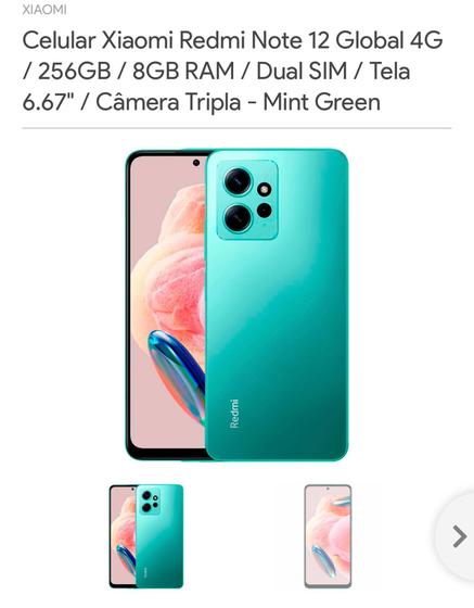 Smartphone RDMI NOTE 12 Dual Sim 256gb - Celular - Smartphone - Magazine Luiza