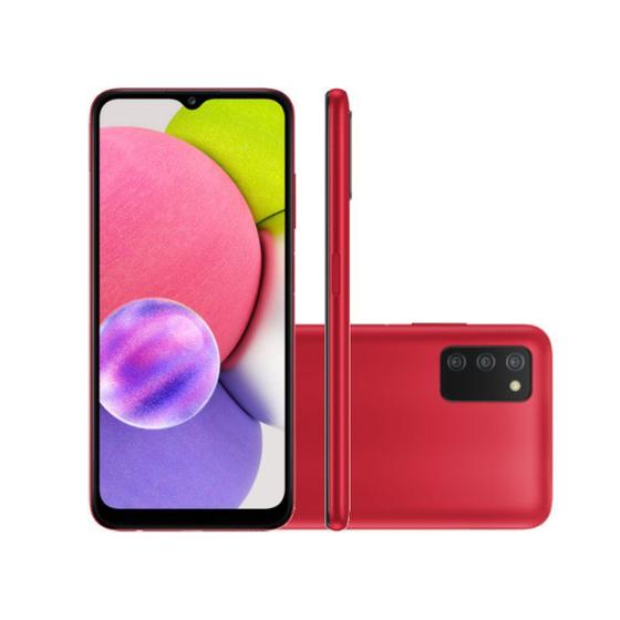 Smartphone Samsung Galaxy A03s Tela 6,5" 64GB 4GB Ram Octa Core Cam ...