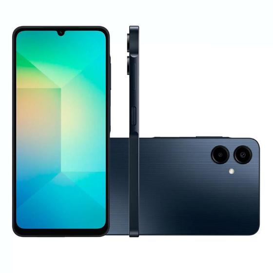 Smartphone Samsung Galaxy A06 4G 128GB Câmera Dupla 50MP Tela 6,7" 4GB ...