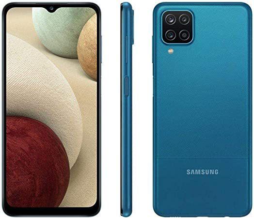 Smartphone Samsung Galaxy A12 128 GB, Azul - Galaxy A12 - Magazine Luiza