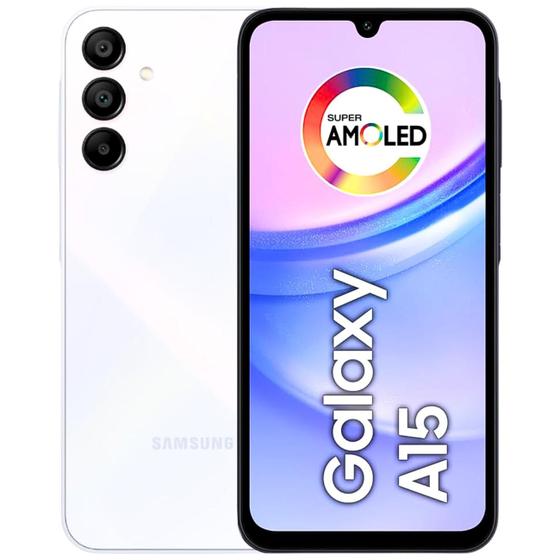 Smartphone Samsung Galaxy A15 4G 4GB Ram 128GB Dual Sim Câmera 50Mp ...
