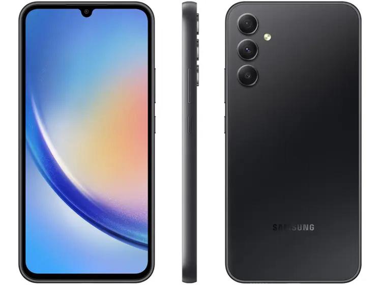 Smartphone Samsung Galaxy A34 128gb 5g Octa Core 6gb Ram 6 6 Câm
