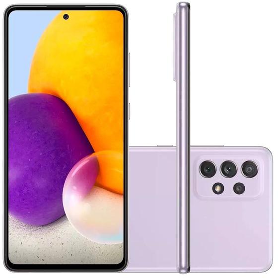 Smartphone Samsung Galaxy A72 4g Wi Fi Tela 6 7 Dual Chip 6gb Ram