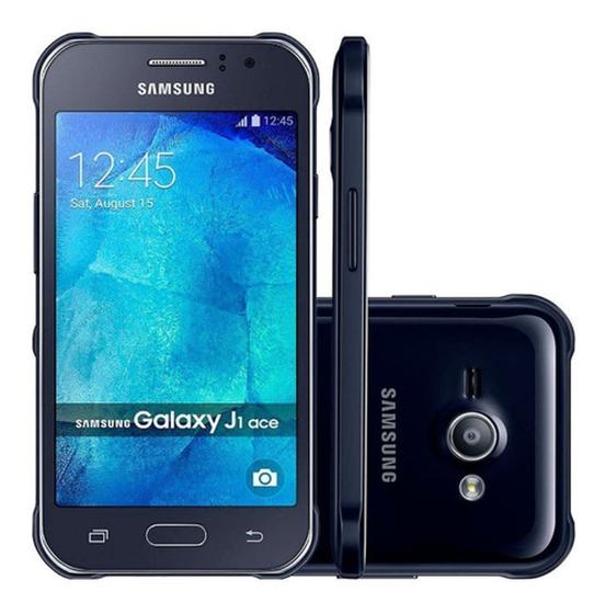 Smartphone samsung galaxy j110 ace duos 4g 8gb dual chip tela 4.3 câm ...