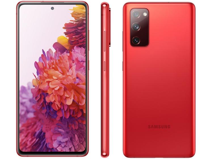Smartphone Samsung Galaxy S20 FE 256GB Cloud Red - 8GB RAM Tela 6,5 ...