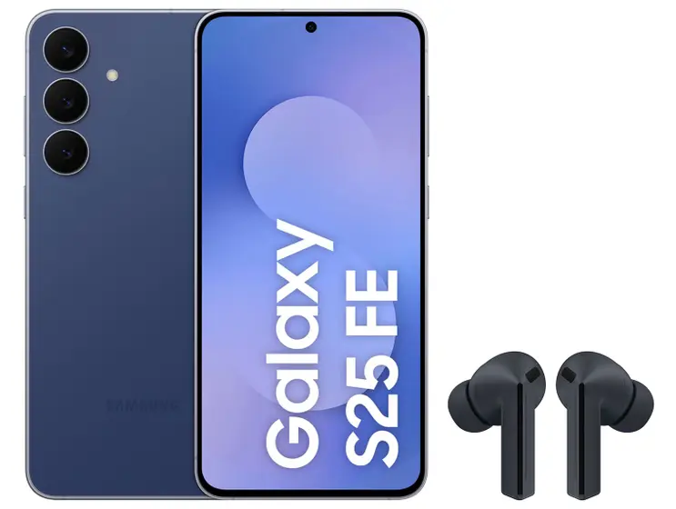 Smartphone Samsung Galaxy S25 FE 256GB 5G 8GB RAM - Azul + Fone de ...