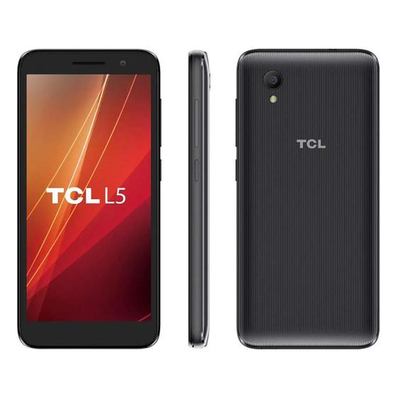 Smartphone TCL L5 16GB 4G Quad Core Tela 5 Câm 8MP Dual Chip Preto ...