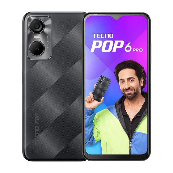 Smartphone TECNO POP 6 Pro BE8 Dual SIM 32GB / 2GB RAM 6,6" 8MP / 5MP ...