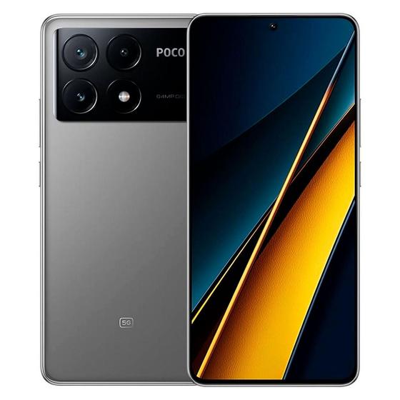 Smartphone X6 Pro 256GB 8GB RAM Dual SIM Tela 6.67 Cinza - Smartphone ...