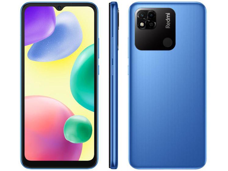 Smartphone Xiaomi Redmi 10A 64GB Sky Blue 4G Octa-Core 3GB RAM 6,53” Câm. Dupla + Selfie 5MP ...